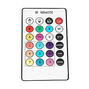 Rockville RGBWA+UV Rechargeable Wireless Wash DJ Up-Light in White (RockWedge LED