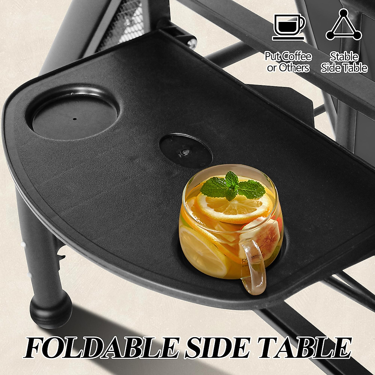 GARTOO 3-Seat Outdoor Large Porch Swing with Converting Canopy, Patio Hammock Lounge Swing Chair for Porch, Backyard, Poolside, Adjustable Shade & Removable Cushions(Gray)