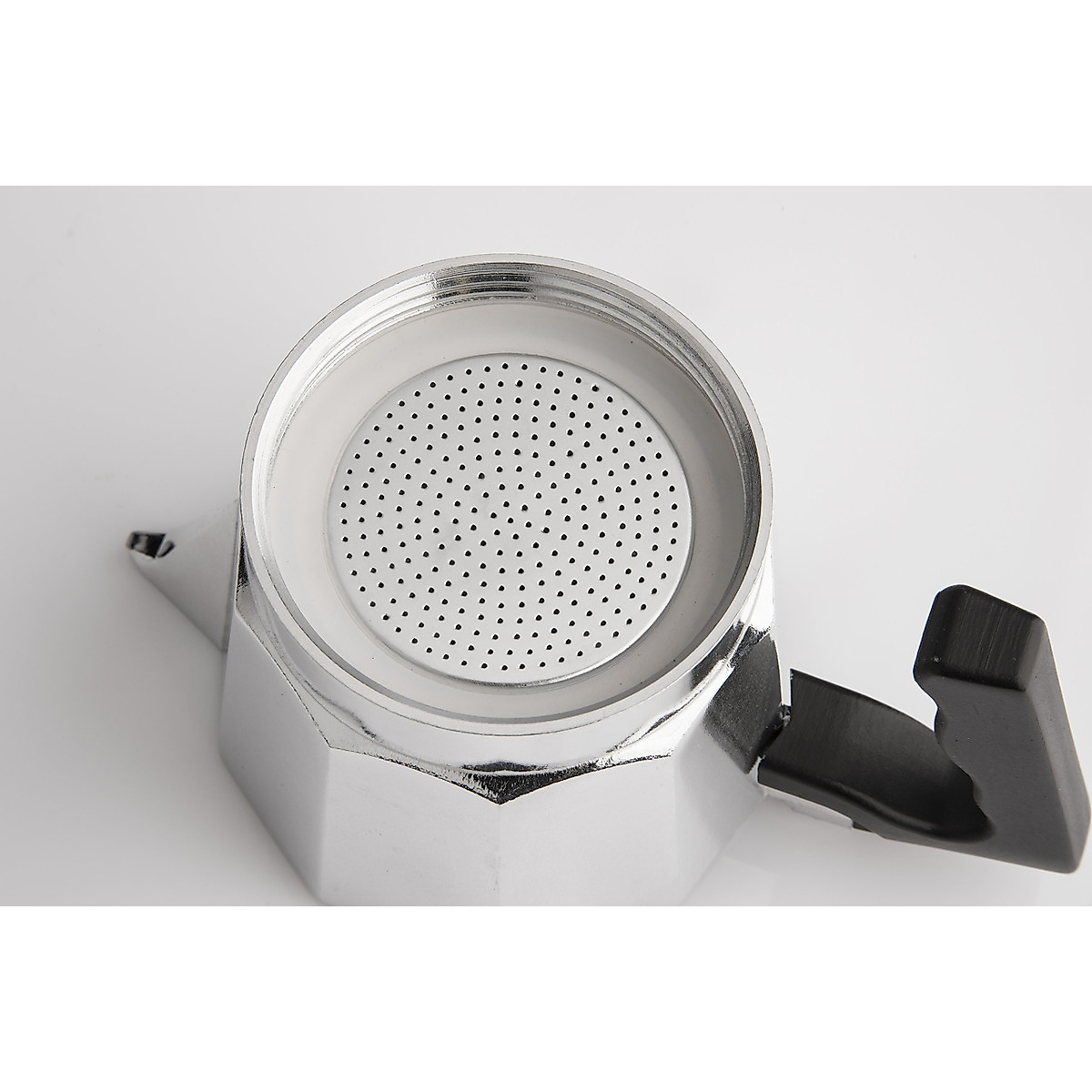 Barazzoni The Yellow Coloured Coffee Maker 3 Cups Product certified by the Accademia Italiana Maestri del Caffè.