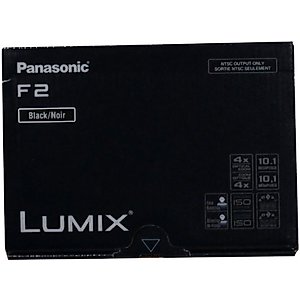 Panasonic DMC-F2K Lumix 10.1MP Digital Camera with 4x Optical Zoom (Black)