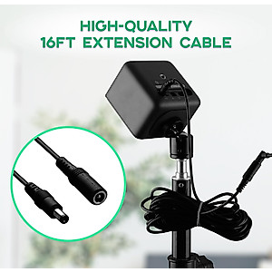 Skywin VR Stand Compatible with HTC Vive & Index Base Station - Tempered Glass HTC Vive Stand for Vive and Rift Constellation Sensors