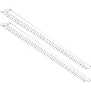 ANTLUX 8FT LED Shop Light 110W [6-lamp T8 Fluorescent Equiv.], Compact 8 Foot Strip Lights, 12500LM, 6000K, Commercial Grade Flush Mount Ultra Slim LED Wraparound for Garage Office Warehouse, 2 Pack