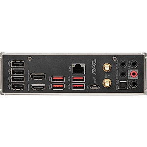 MSI MAG B660 Tomahawk WiFi DDR4 Gaming Motherboard (ATX, 12th Gen Intel Core, LGA 1700 Socket, DDR4, PCIe 4, 2.5G LAN, M.2 Slots, Wi-Fi 6)