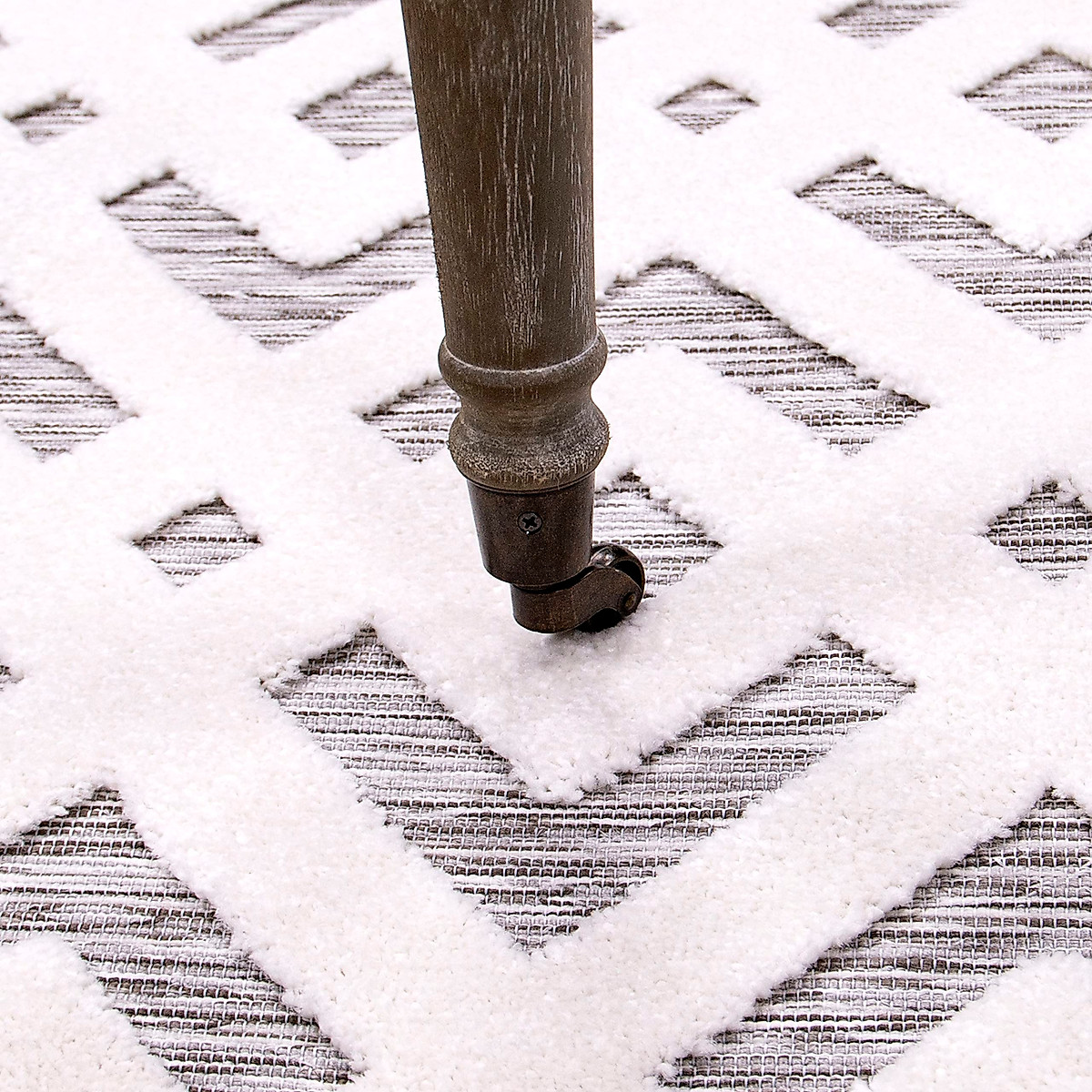 Simply Southern Cottage Covington Area Rug, 8' x 10', Grey