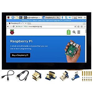 waveshare 4.3inch HDMI LCD 800x480 IPS Capacitive Touch Screen HDMI Interface Support All Version Raspberry Pi 4B/3B+/3B/2B/Zero/Zero W/Zero WH,Jetson Nano BB Black Banana Pi Windows 10/8.1/8/7