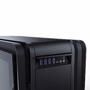 Phanteks Enthoo 719 (PH-ES719LTG_DBK01) High Performance Full Tower Case – Tempered Glass, Aluminum panels, dual system/psu support, massive storage, Fan Hub, Digital-RGB lighting, Black