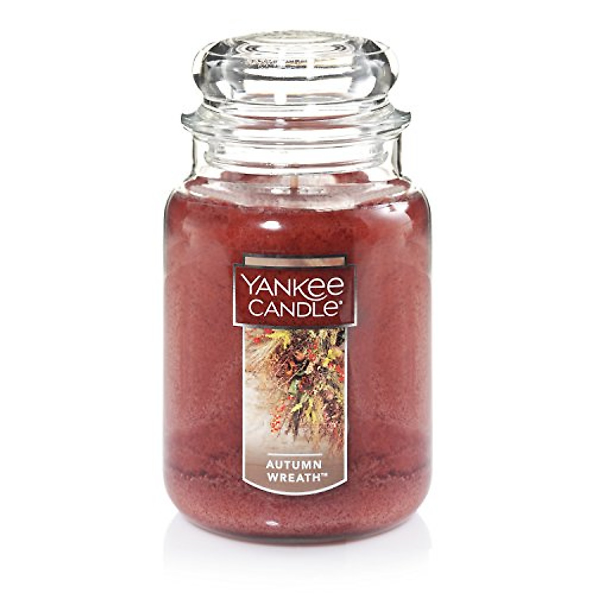 Yankee Candle Large Jar Candle, Autumn Wreath™ & Large Jar Candle Vanilla Cupcake