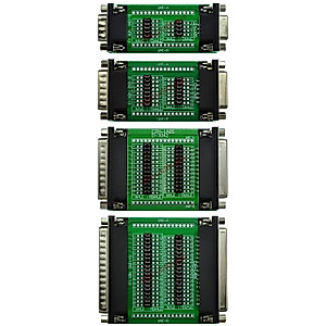 CZH-Labs Combo Package D'sub DB9 DB15 DB25 DB37 Diagnostic Test Breakout Boards.