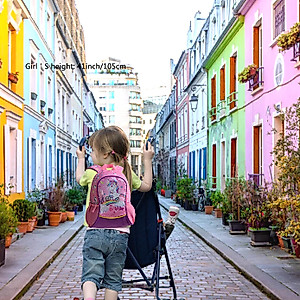 HAPPYSUNNY Toddler Backpack Reversible Sequin 13 Inch Lightweight for Preschool and Kindergarten Children, Kid Backpack, Mini School Bag Bookbag for 3-5 Years Girls