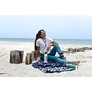 COLDEST Insulated Standard Mouth Size - Hydro Sports Straw Cap Flip Top Lid - Multi-Compatible with Standard Flask Mouth Size - Black Standard (for 12, 21, Gallon Lids) standard mouth)