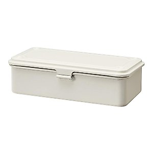 MUJI 37845831 Steel Tool Box 1, Approx. Width 7.9 x Depth 4.3 x Height 2.4 inches (20 x 11 x 6 cm)