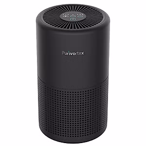 Air Purifiers for Bedroom Home, H13 True HEPA Air Filter, 20db Quiet Air Purifier for Dust Smoke Pollen Dander Pet Odor, Small Air Cleaner for Office Living Room, Ozone Free, 215 ft² Coverage