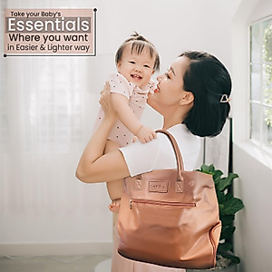 Iris & Ella Vegan Leather Breast Pump Bags - Spectra Pump Bag with Laptop Pocket - Convertible Breast Pump Travel Bag & Shoulder Bag - Stylish & Functional Pumping Bag for Working Moms