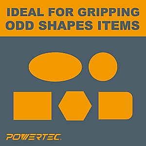 POWERTEC 71017V Quick Release Band Clamp | Woodworking Frame Clamping Strap Holder