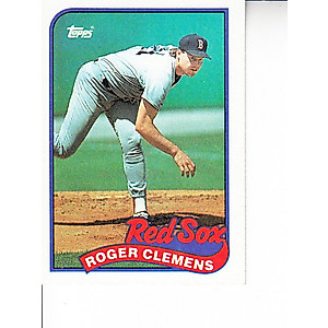 1989 Topps Baseball #450 Roger Clemens Red Sox