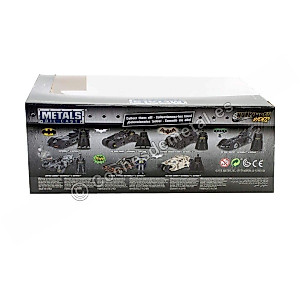 Jada Toys DC Comics Batman Forever Batmobile & Batman Figure 1:24 Die - Cast Vehicle with Figure Matte Black