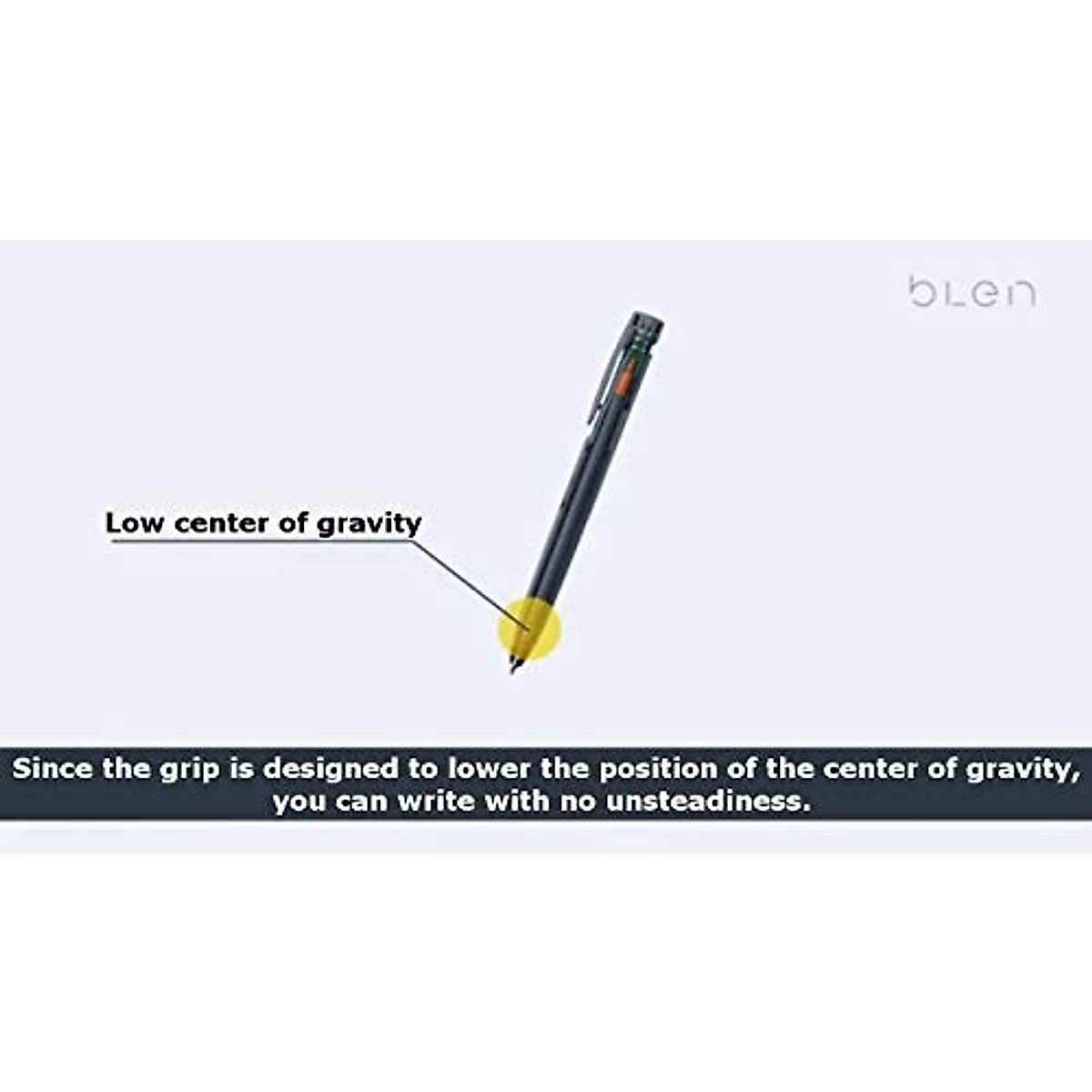 Zebra Blen Retractable Ballpoint Pen, Fine Point 0.5mm, Black Ink, Sticky Notes Value Set