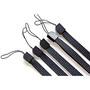 Ocity 4 x Wrist Straps Lanyard For Nintend 3DS New 3DS and 3DSLL New 3DS LL NDS NDSL NDSI (5pcs Black)