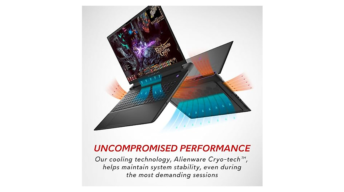 Alienware M18 Gaming Laptop QHD+ Display, Intel Core i7-13700HX, 16 GB ...