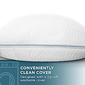 Tempur Bed Pillows, Queen, White