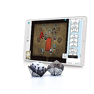 GoDice D20 Connected – The World’s First Connected Polyhedral Dice for Online RPG Play. Connects to Roll20, Foundry VTT, and Discord Platforms. Physical Die, Real-Time Calculations. Cool Tech Inside