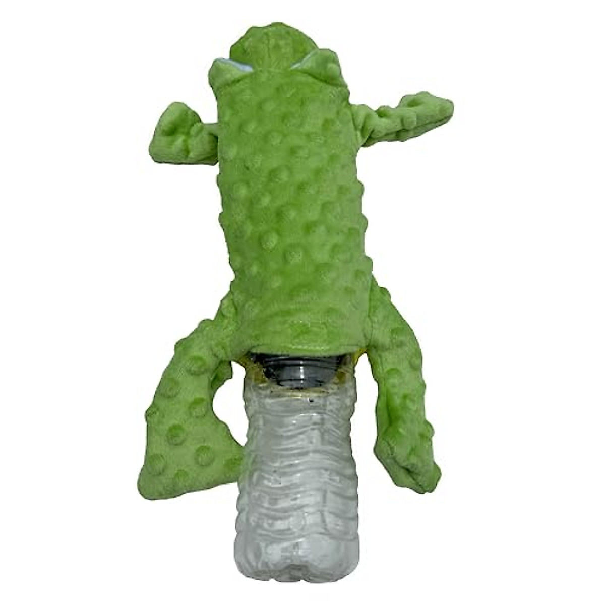 Ethical Pets 54093 Skinneeez Extreme Stuffing Free Dog Toy, 14", Frog, Green