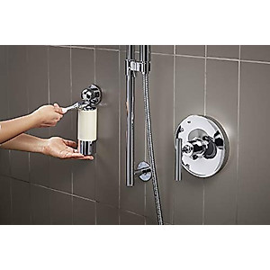 Kohler 30646-CP Aquifer Shower Water Filtration System, Reduce Chlorine, Includes Filter Replacement, Polished Chrome