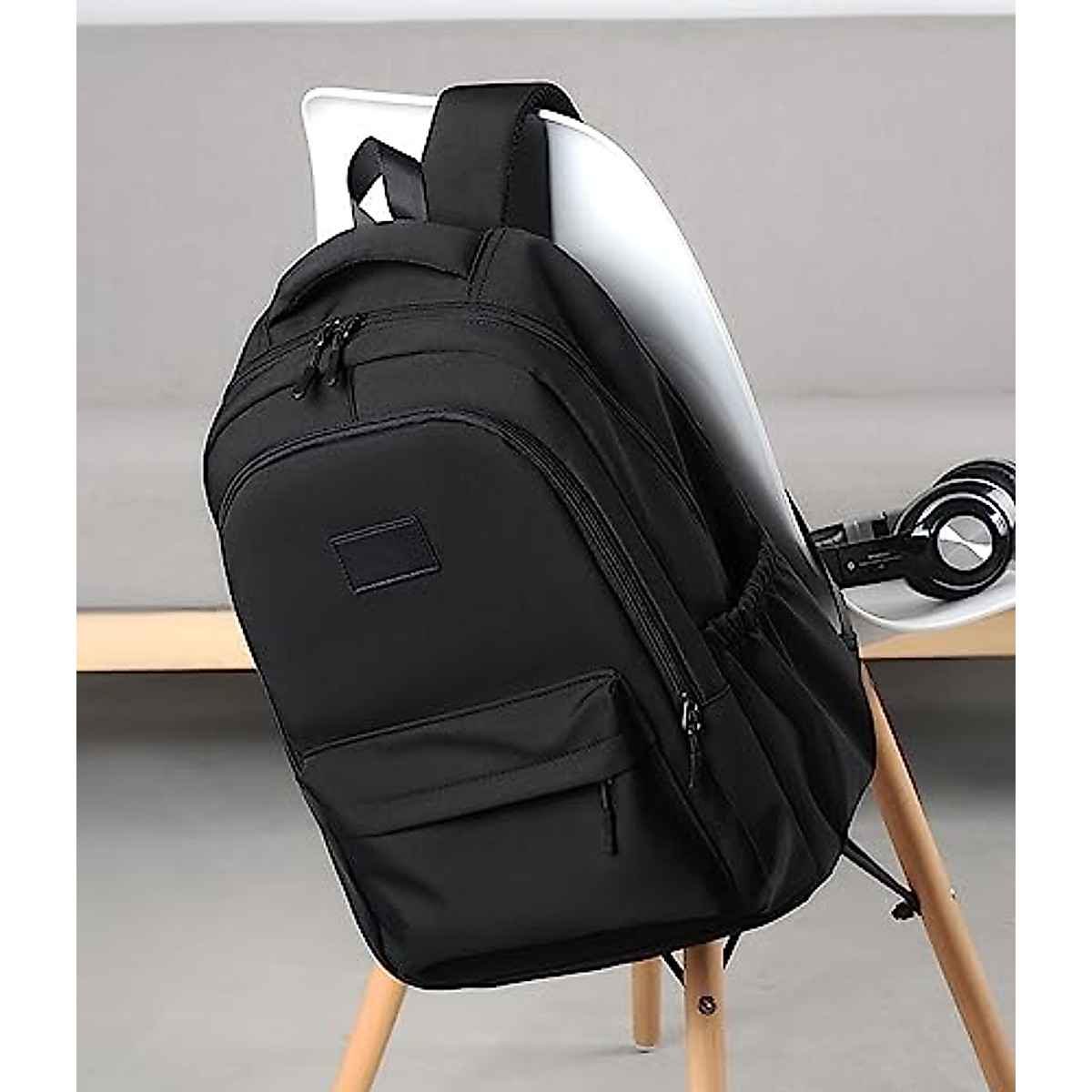 BESYIGA Unisex 25L Travel Backpack with Laptop Compartment Large Capacity Carry On Pack Bag for College Work