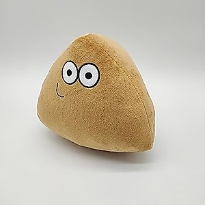 Fublazeze Pou Plush Toys Cute Cartoon Stuffed Animals 20cm Alien Pou Plushie Figure Game Plush Toy Cartoon Stuffed Animal Soft Doll Pillow Kid Children Birthday 7.9inch