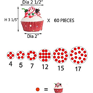 Cupcake Stand, 6 Tier Large Cupcake Tower Display, Round Cupcake Holder, Acrylic Dessert Stand, Pastry Display Tree for Party, Wedding, Baby Shower.