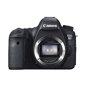 Canon EOS 6D 20.1 MP CMOS Digital SLR Camera with 3.0-Inch LCD (Body Only)