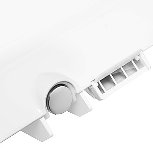 Brondell EM617 Swash Elongated Electronic Bidet Seat, Fits Elongated Toilets, White