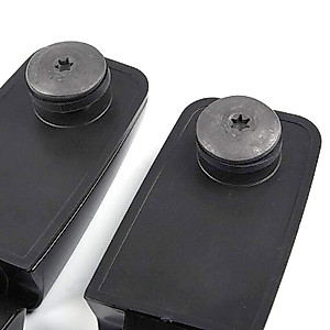 MUSHENG Rear Window Tailgate Liftgate Glass Hinge Kits Compatible with 2005-2015 Nissian Armada,2004-2010 Infiniti QX56, 2004 Nissan Pathfinder Armada (Left & Right) Replace 90321-7S000 90320-7S000