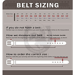 Cowboy Craft Women's Leather Belt Fashion Waist Genuine Suede Leather Belts For Jeans Dress 1"(25mm) Wide (Taupe, 32)