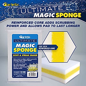 STAR BRITE Boat Scuff Eraser - Marine Grade Magic Erasers - 2 Pack (041000)