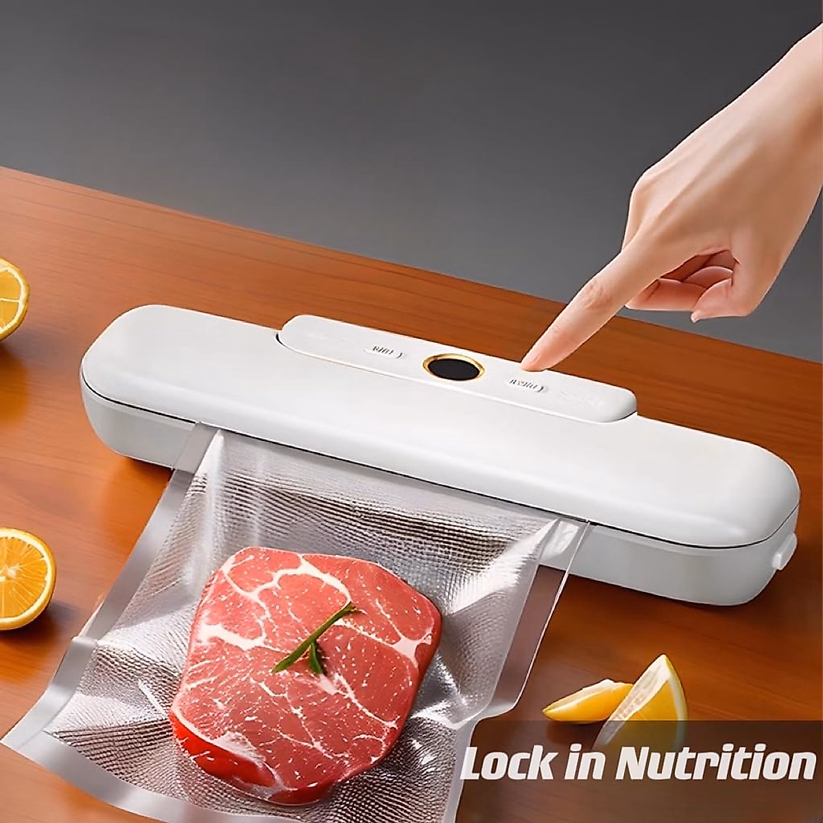 Luontgom Vacuum Sealer Bags, 150 Pack 3 Sizes Precut Bags 6"X10" 8"X12" 10"X14" Vacuum Seal Bags for Food Saver, Vacuum Food Storage Bags for Sous Vide Freezer Vac Storage Meal Prep