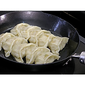 River Light 8130-000230 Thick Frying Pan, Extreme Japan, 9.4 inches (24 cm), Wok