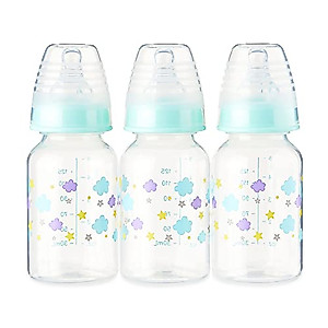 Parents Choice Baby Bottles - Slow Flow Bottles - 9oz Baby Bottles - 5oz Baby Bottles - Six Total Bottles