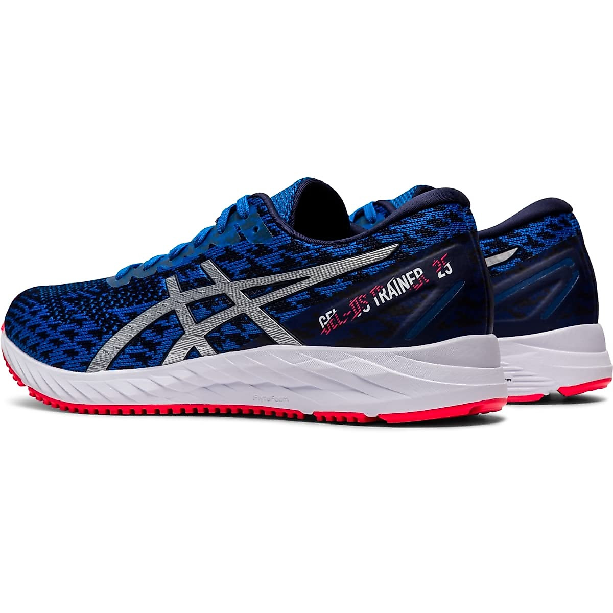 ASICS Women's Gel-DS Trainer 25 Running Shoes, 8.5, Electric Blue/Pure Silver