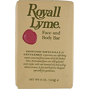 Royall Lyme Soap for Men by Royall Fragrances, 8 Ounce