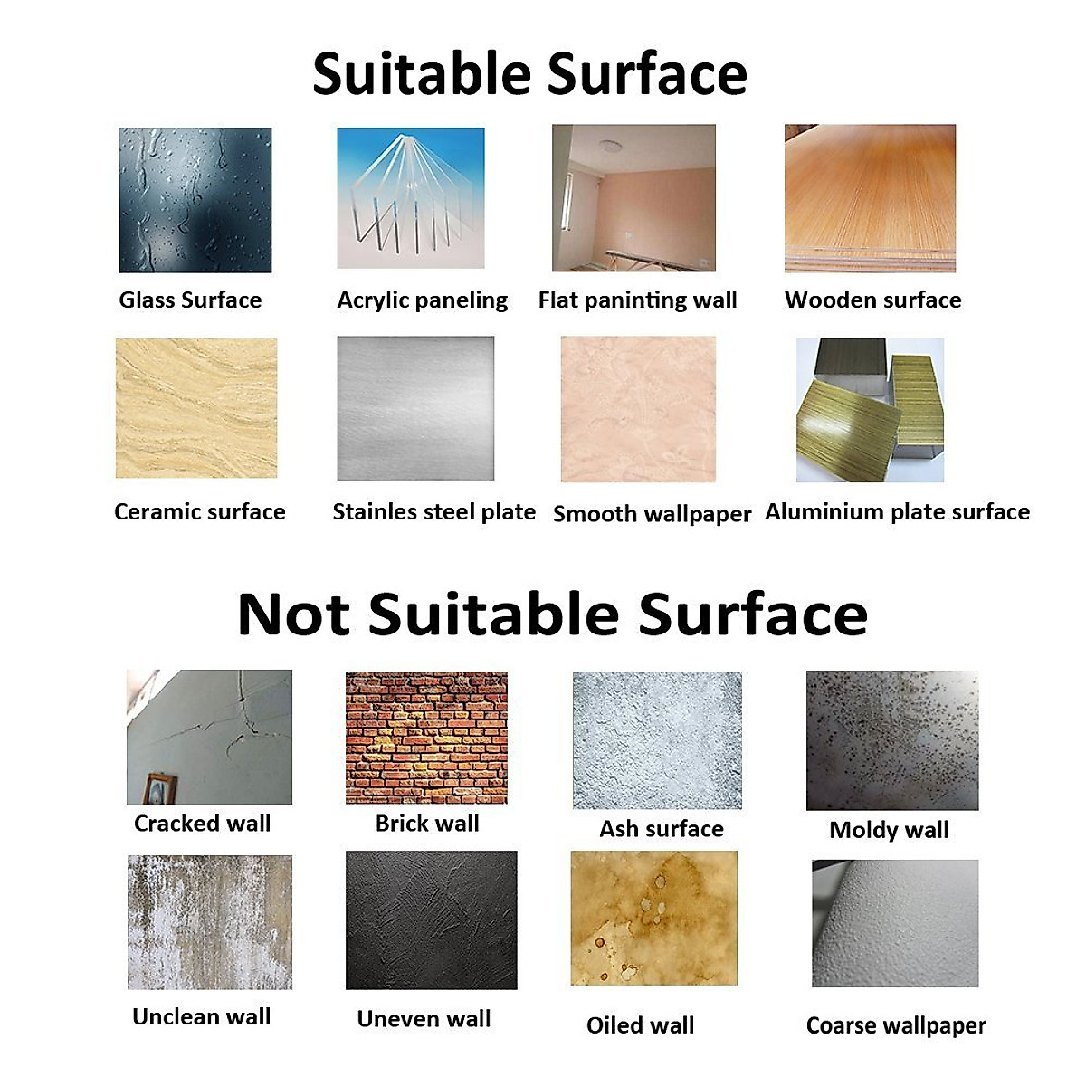 IARTTOP Halloween Bloody Handprint Footprint Decal Zombie Vampire Bloodstains Sticker, Screaming Bloody Decal for Bathroom Mirror Halloween Home Wall Art