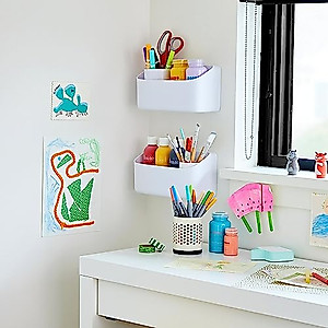 Command Large Organizing Caddy, Organize Damage-Free, Heavyweight Hanging up to 10lbs