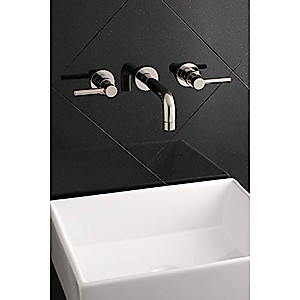 Kingston Brass KS8126DL Concord Bathroom Faucet, Polished Nickel