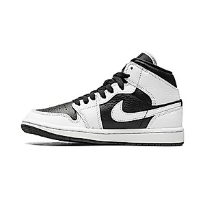 Jordan Womens WMNS Air 1 Mid SE DR0501 101 Split Black White - Size 12W