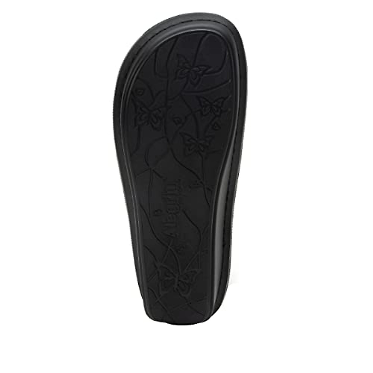 Alegria Womens Vienna Oiled Black Leather Sandal 8-8.5 M US