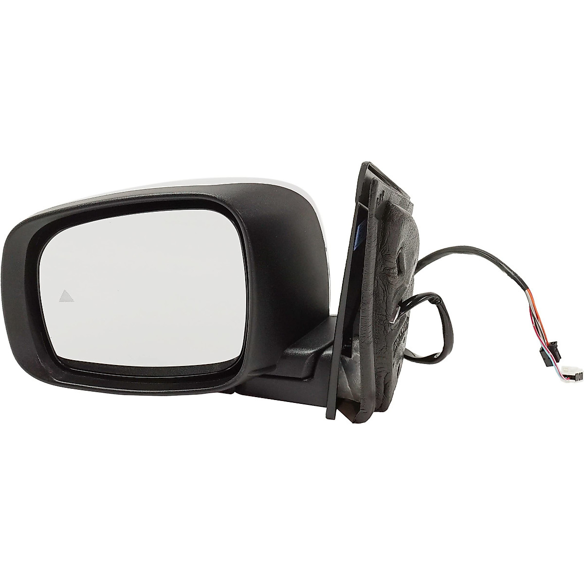 Kool Vue Driver & Passenger Side Power Heated Mirrors for Dodge Grand Caravan Chrysler Town & Country 2009-2016 With Signal Light & Blind Spot Monitor; Without Memory Chrome