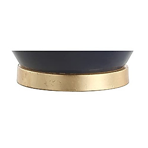 JONATHAN Y JYL6207A Copenhagen 29" Ceramic/Metal LED Table Lamp Contemporary Transitional Bedside Desk Nightstand Lamp for Bedroom Living Room Office College Bookcase LED Bulb Included, Navy