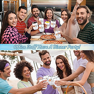 Set of 10 Thank You Gifts Make a Difference Gift Employee Appreciation Bulk 12oz Stainless Steel Tumbler Cup Starfish Motivational Poem Cards for Volunteer Staff Secretary Assistant Nurse