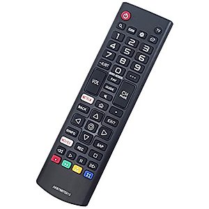 AKB75675313 Replacement Remote Fit for LG LED TV 65UN7100PUA 65UN6950ZUA 65UN6951ZUA 70UN6950ZUA 70UN7370PUC 70UN7370AUD 70UN7370PUB 70UN7100PUA 70UN7070PUA 75UN8570PUC 75UN7370PUE 75UN8000PUB