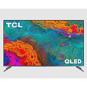 TCL 65-inch 5-Series 4K UHD Dolby Vision HDR QLED Roku Smart TV - 65S535, 2021 Model,Black
